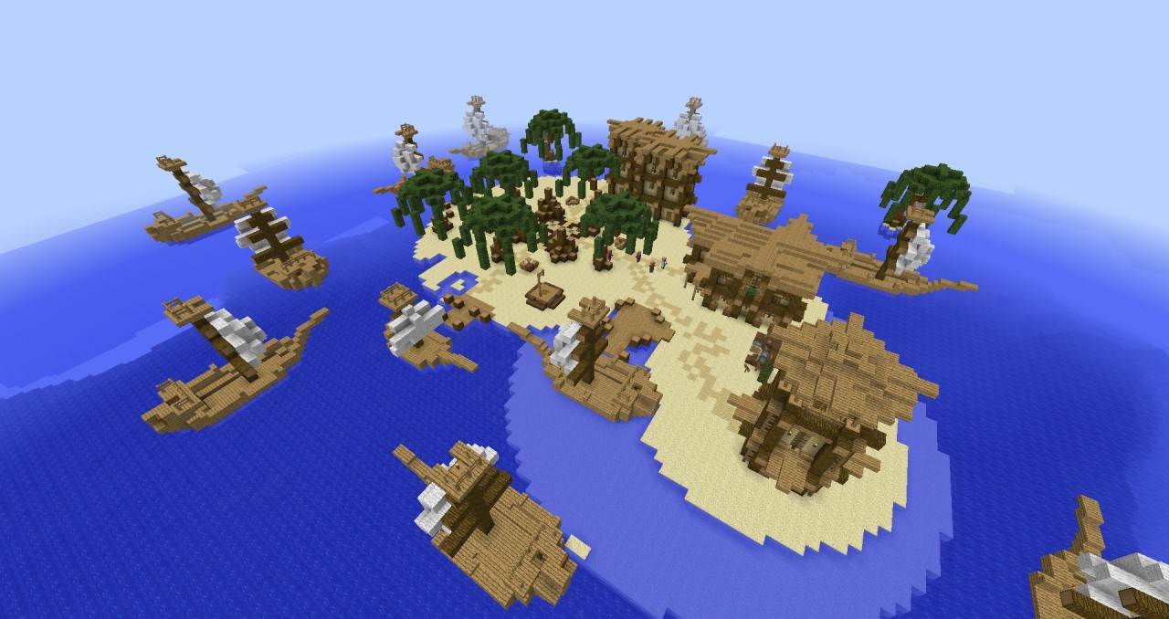 Island Spawn Minecraft Map