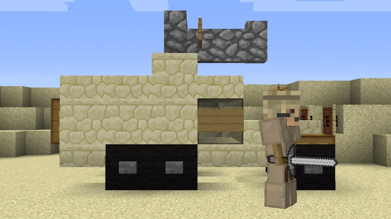 M3 Half-track | 1:1 Scale Minecraft Map