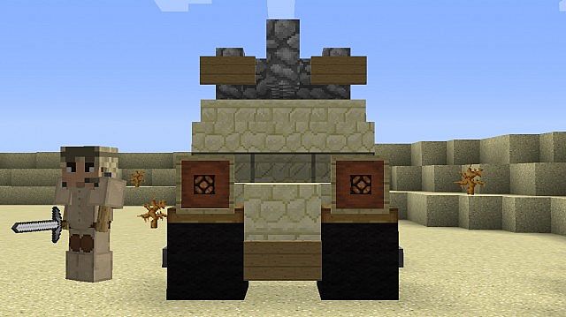 M3 Half-track | 1:1 Scale Minecraft Map