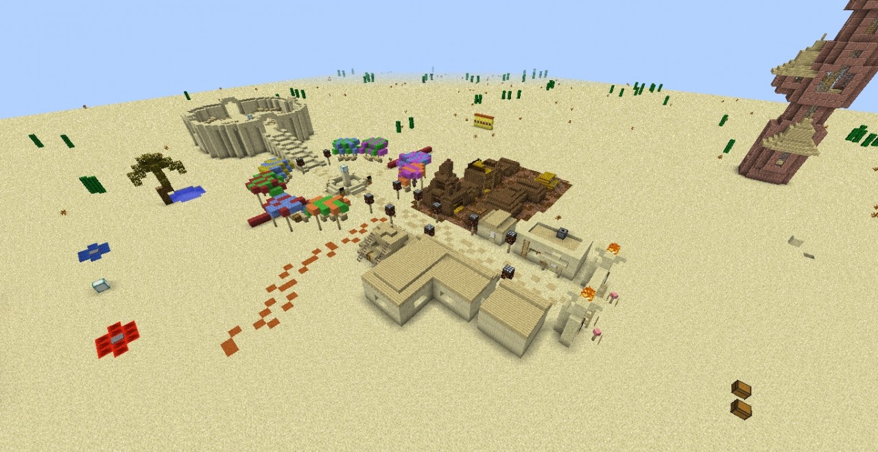 unnamed desert ctf Minecraft Map