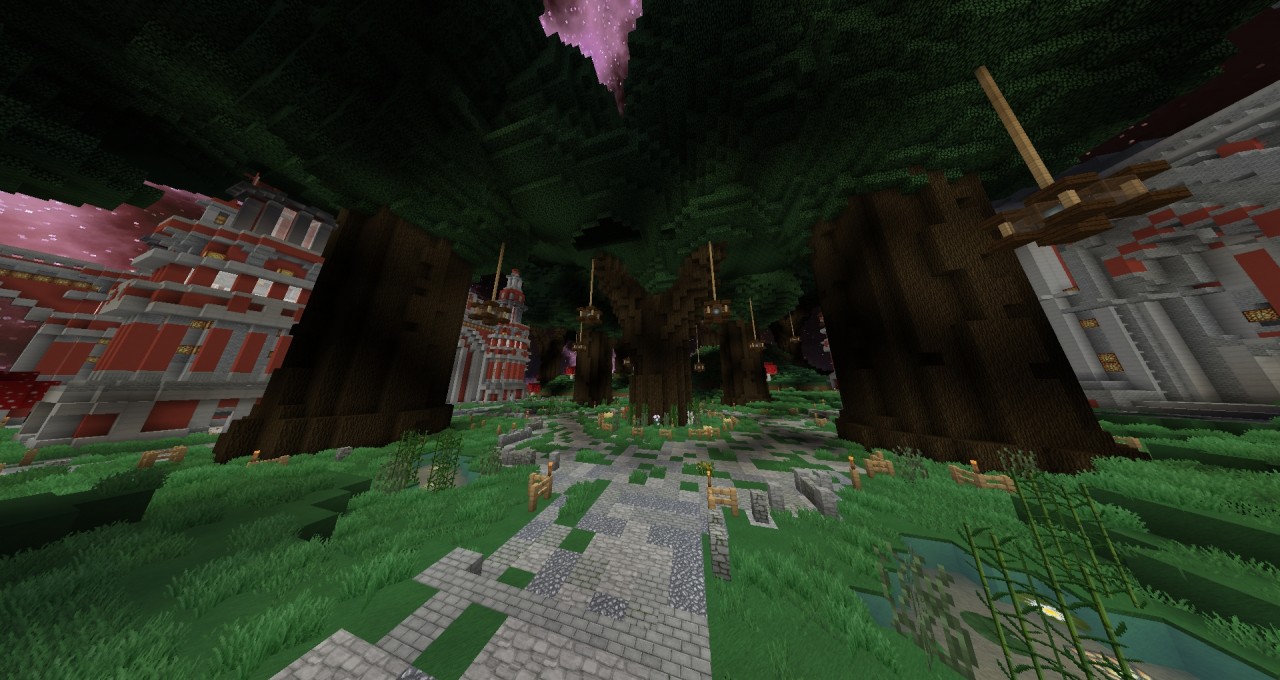 Server Spawn Complex Minecraft Map