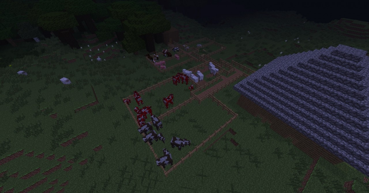 Small Farm Village Minecraft Map