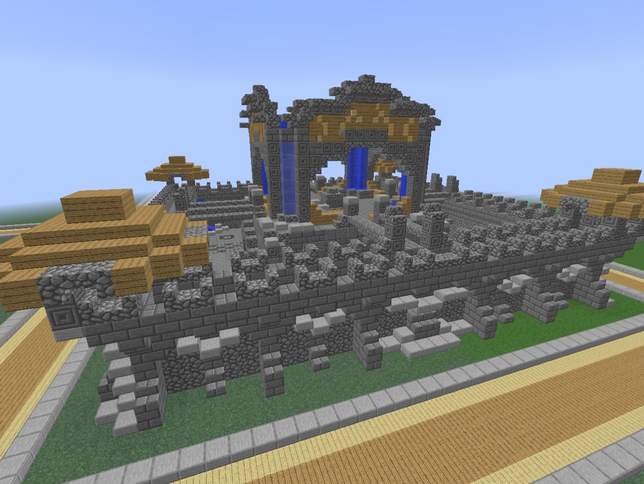 Mini stone Fortress Minecraft Map