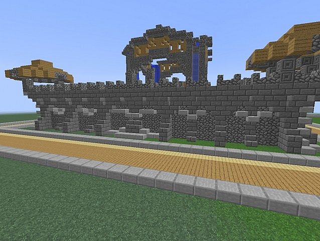 Mini stone Fortress Minecraft Map