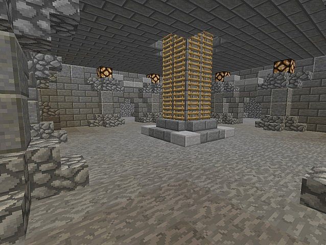 Mini stone Fortress Minecraft Map