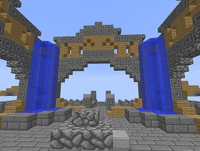 Mini stone Fortress Minecraft Map