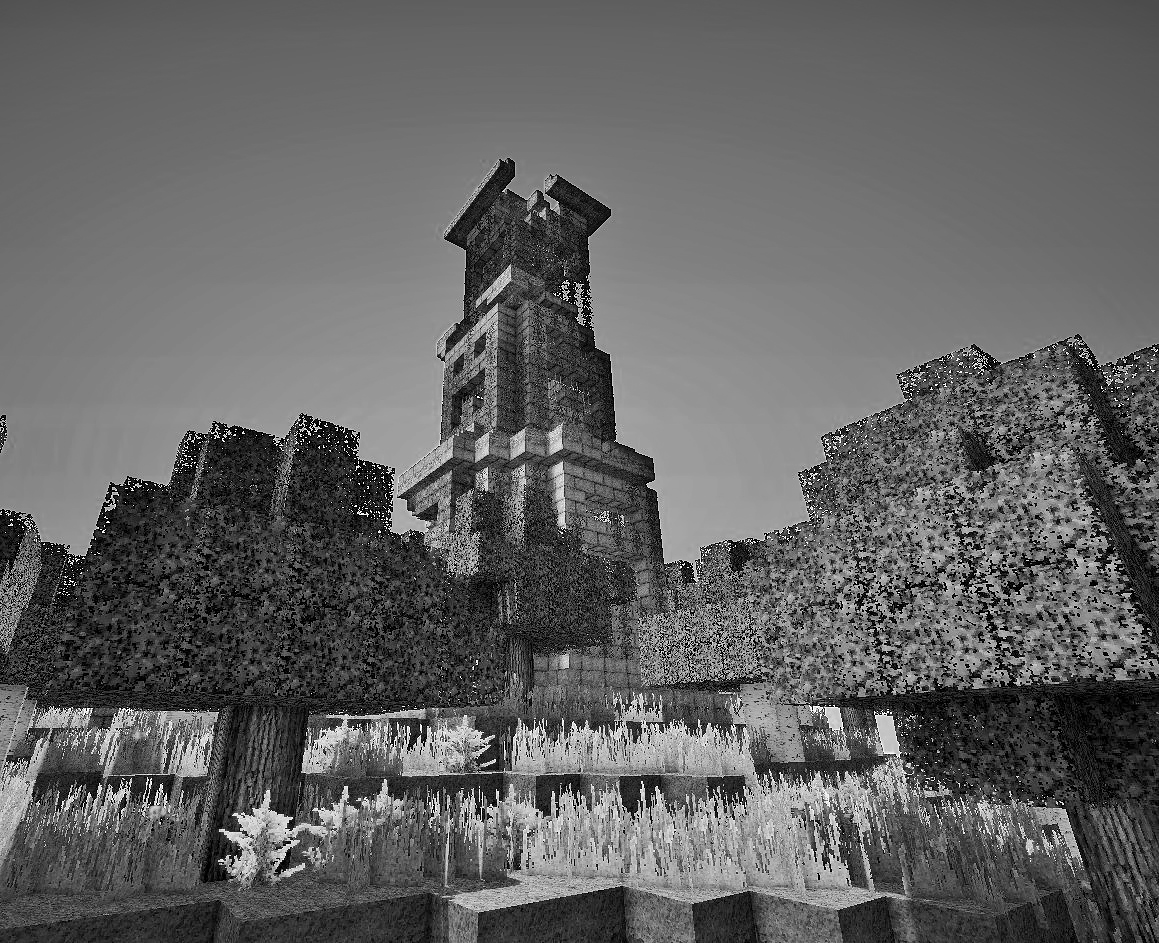 Creeper Tower - A Relic of a Peaceful Past Minecraft Map