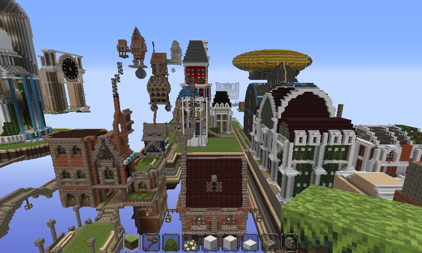 Cloud World Minecraft Map