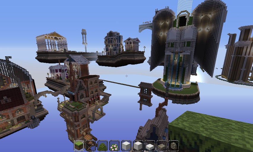 Cloud World Minecraft Map