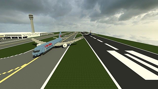 Boeing 787-9 Minecraft Map