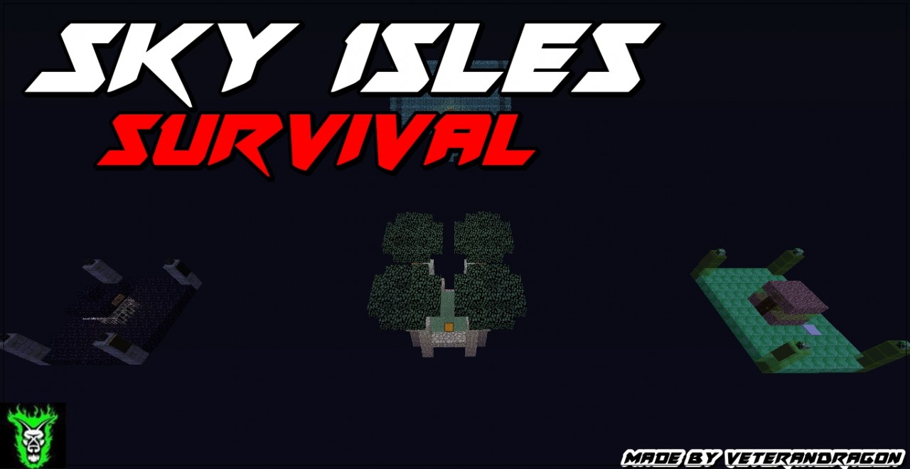 Sky Isles Survival Minecraft Map
