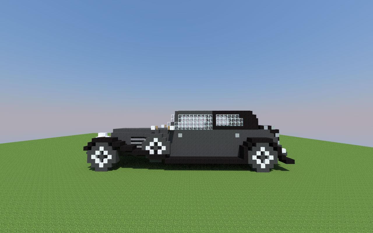 Classic car Minecraft Map