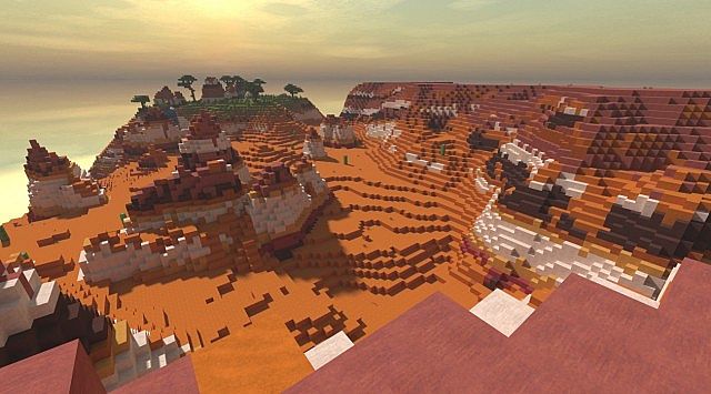 Large All Biome Sky Islands ★ Minecraft Project