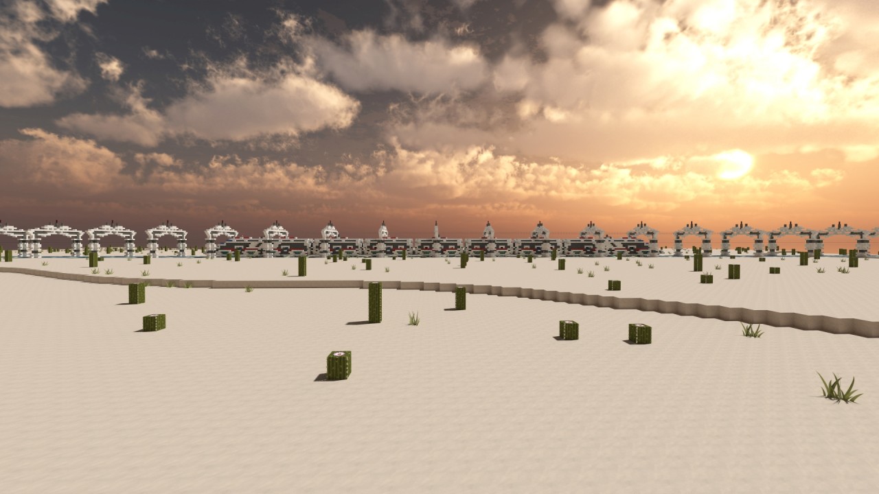 Futuristic Train Minecraft Map