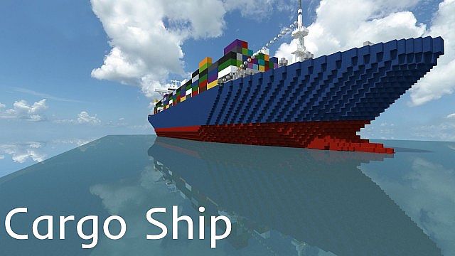 Cargo Ship Minecraft Map