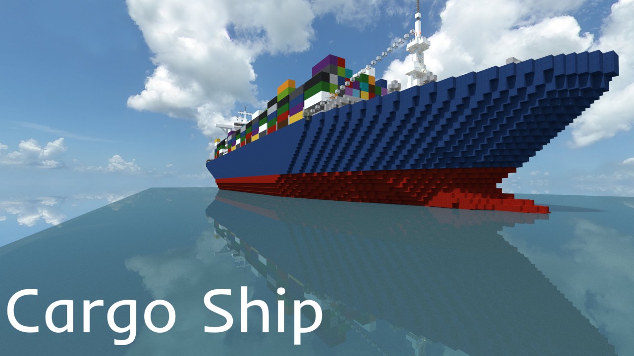 Cargo Ship Minecraft Map