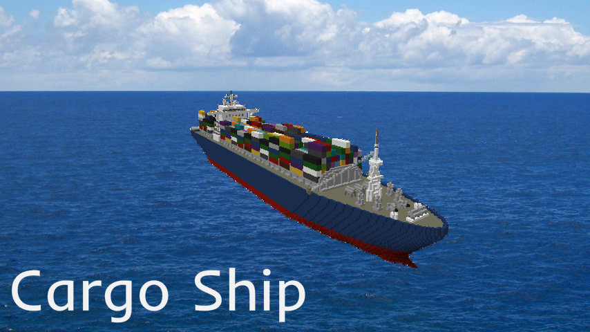 Cargo Ship Minecraft Map