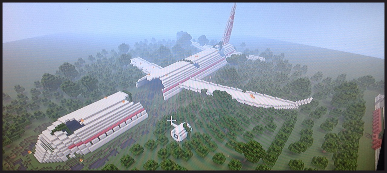 Crashed plane :3 [ inspire by state of decay ] Minecraft Map