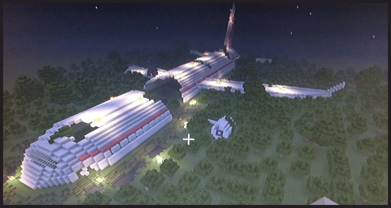 Crashed plane :3 [ inspire by state of decay ] Minecraft Map