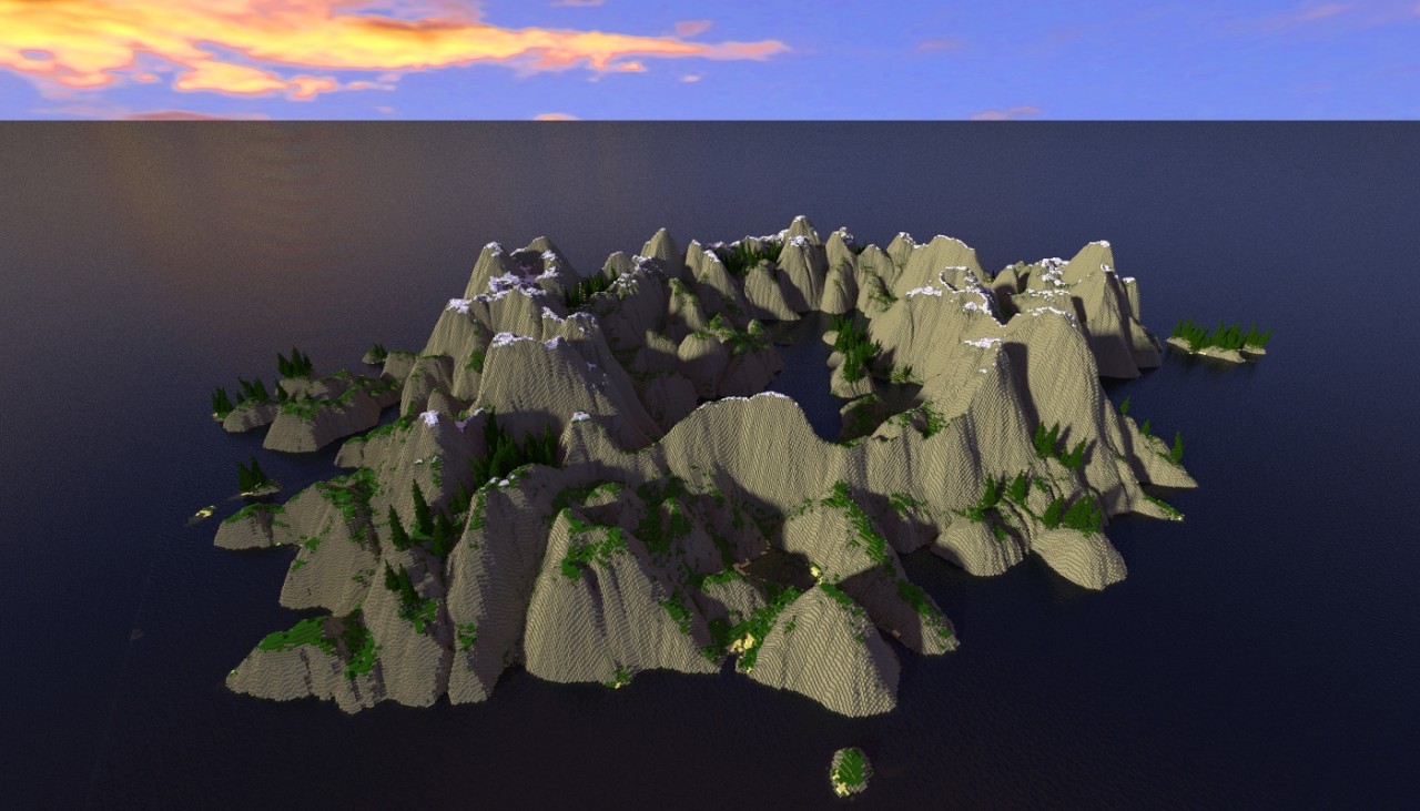 Mountains of Life [ +Download + Cinematic 150 Sub Special ] Minecraft Map