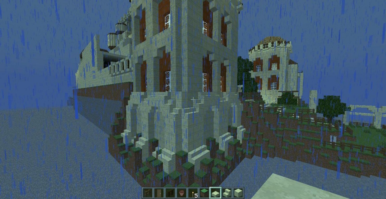 my take on Masyaf (part 1) Minecraft Map