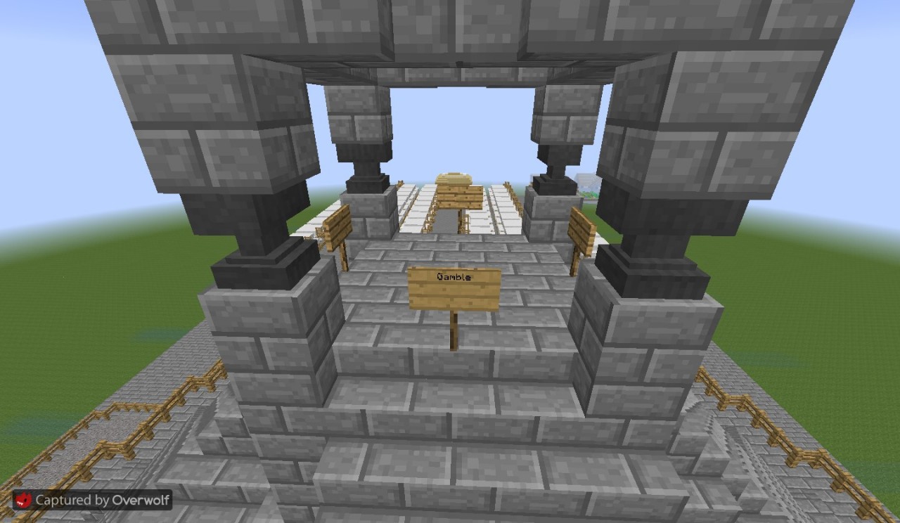 Horse Racing arena by TimedGaming Minecraft Map