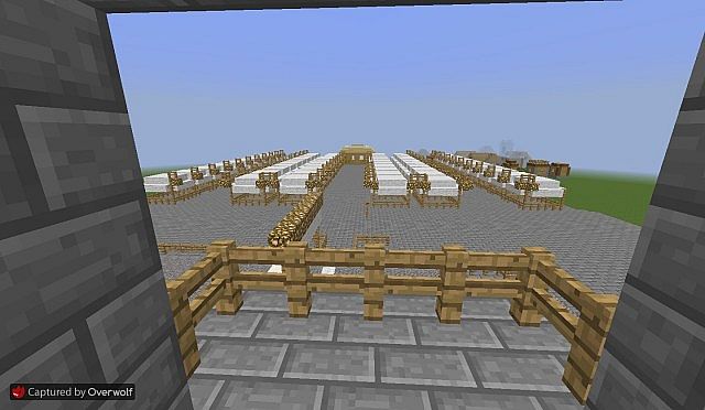 Horse Racing arena by TimedGaming Minecraft Map