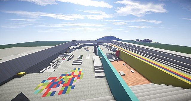 A Modern Skatepark Minecraft Map