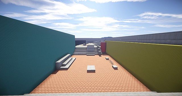 A Modern Skatepark Minecraft Map