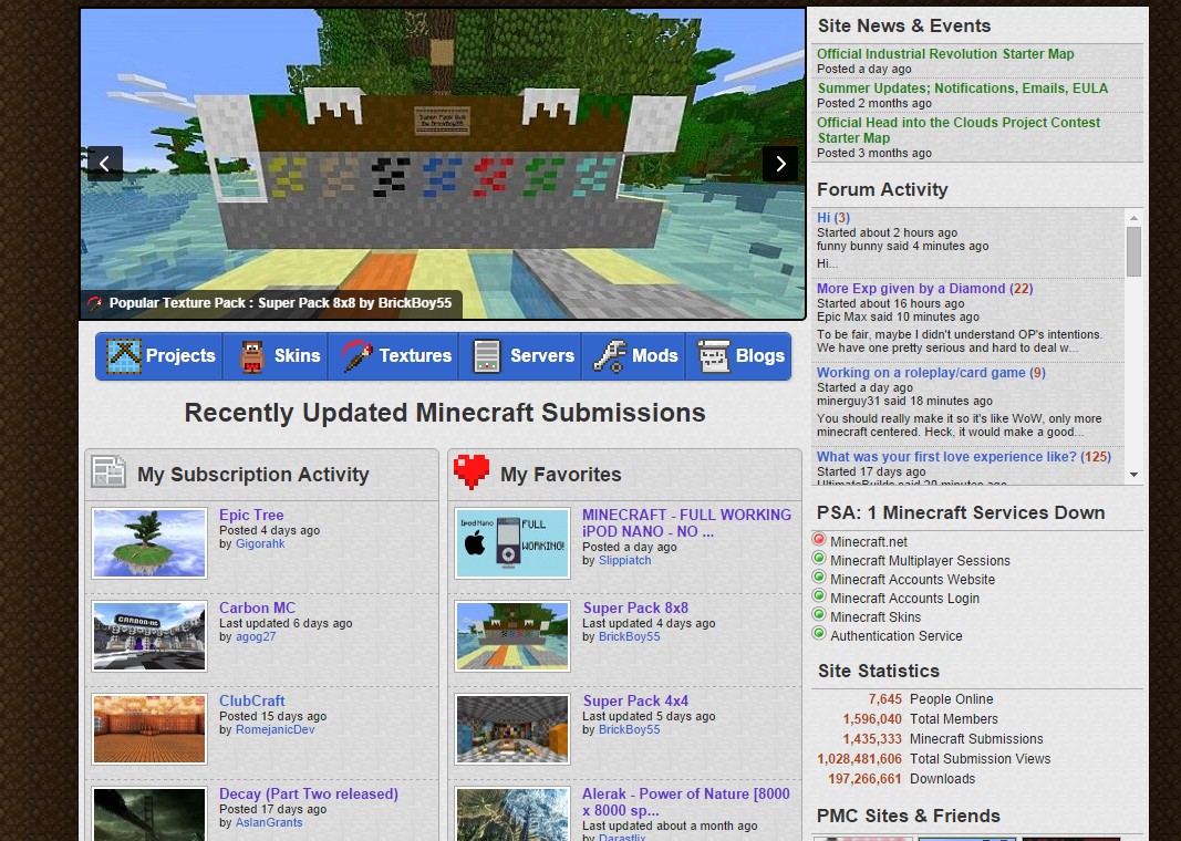 Super Pack 8x8 Minecraft Texture Pack