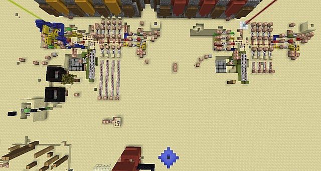 Minigame Warfare Minecraft Map