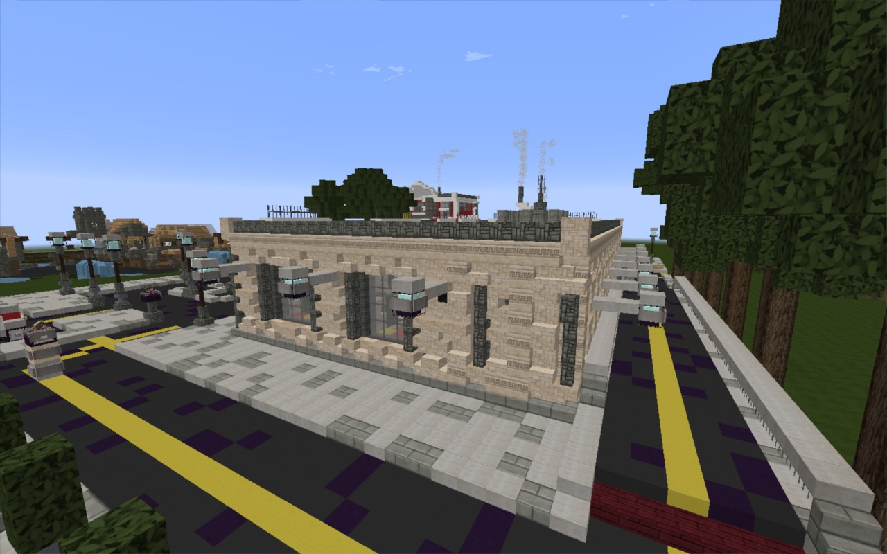 Fast Food Restaurants Minecraft Map