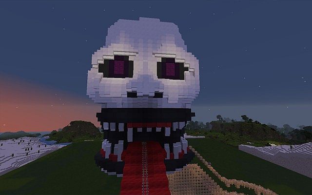 Halloween Rollercoaster Minecraft Map