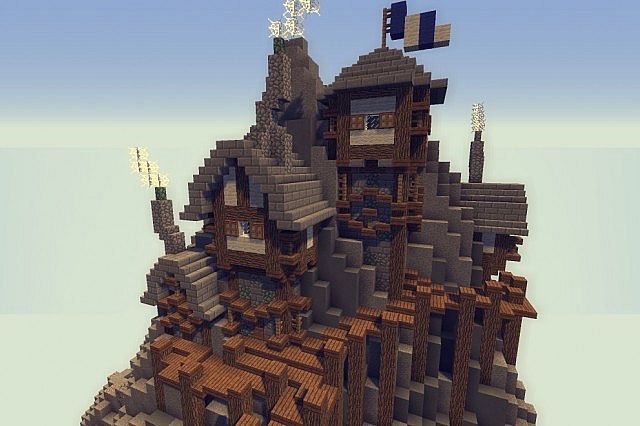 Steampunk City (WIP) [Contest Entry] (Pop Reel) Minecraft Map