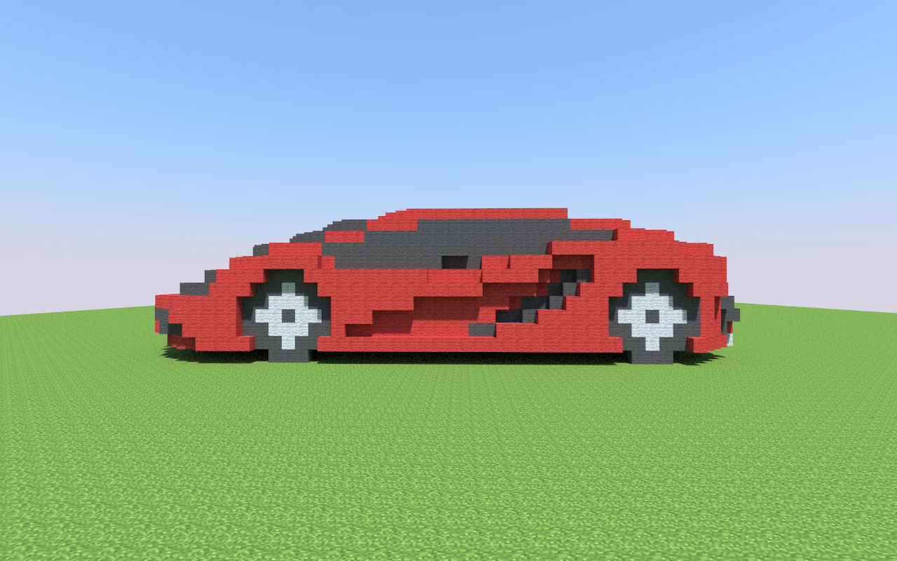 Sports cars Minecraft Map