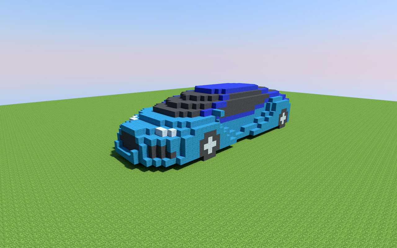 Sports cars Minecraft Map