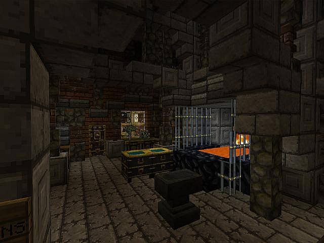 the wellfield giants stronghold. Minecraft Map