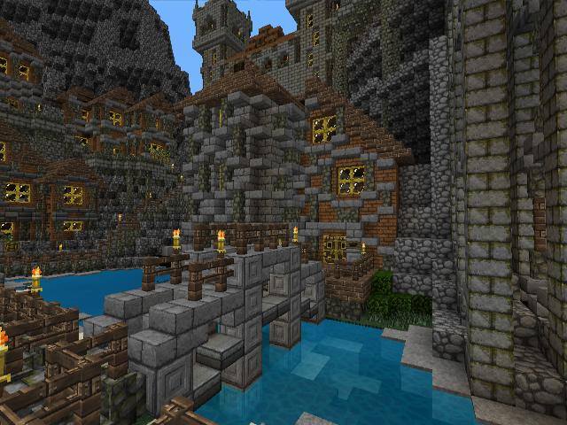 the wellfield giants stronghold. Minecraft Map