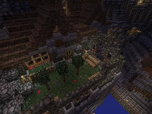 the wellfield giants stronghold. Minecraft Map