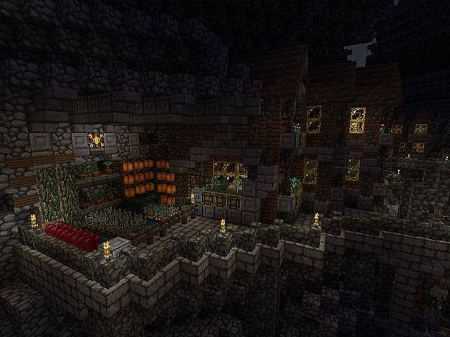 the wellfield giants stronghold. Minecraft Map
