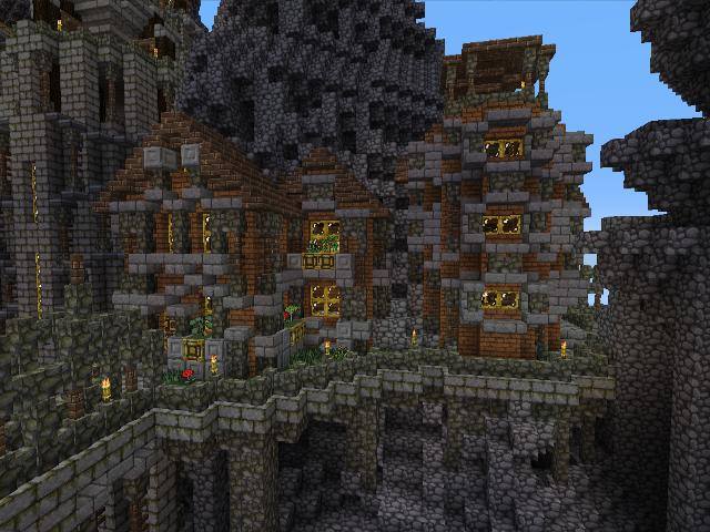 the wellfield giants stronghold. Minecraft Map