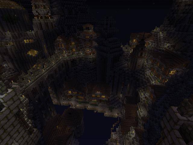 the wellfield giants stronghold. Minecraft Map