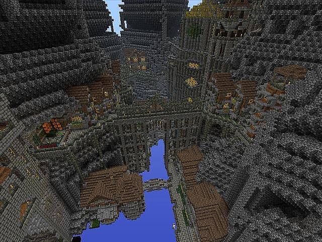 the wellfield giants stronghold. Minecraft Map