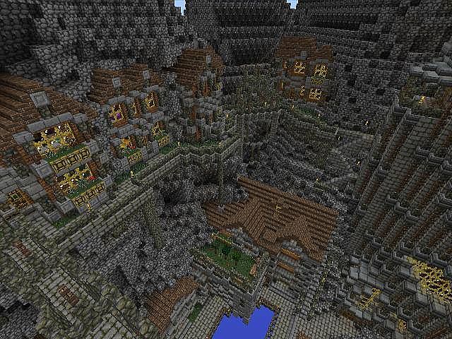 the wellfield giants stronghold. Minecraft Map