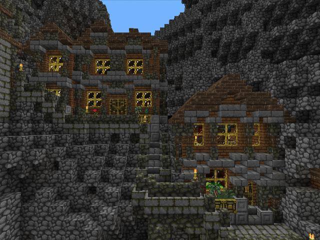 the wellfield giants stronghold. Minecraft Map