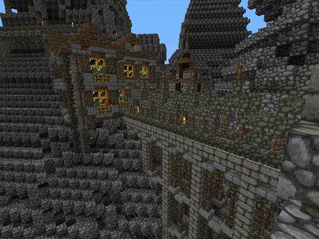 the wellfield giants stronghold. Minecraft Map