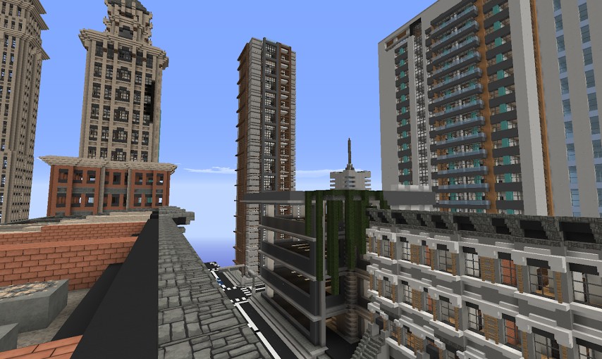 Pixel City Minecraft Map