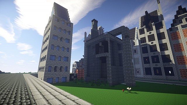 Hallzberg City - A Dunwall based city Minecraft Map