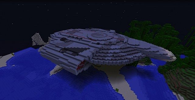 star trek USS defiant Minecraft Map