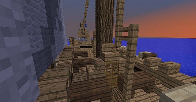 The Heron Ship (Brotherband) Minecraft Map